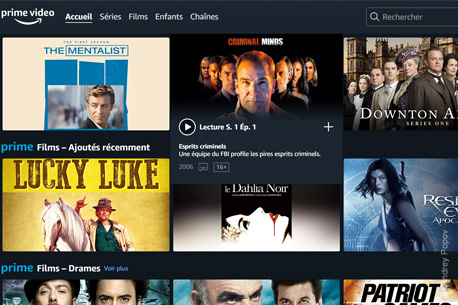 Films gratuits sur prime vidéo d’Amazon