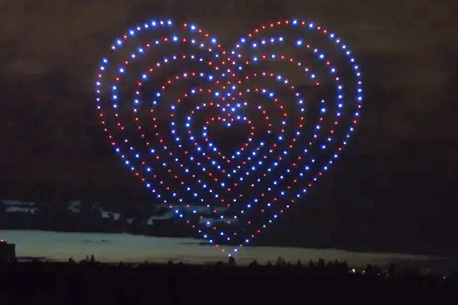 Spectacle exceptionnel et gratuit de drones "Drones Light Show"